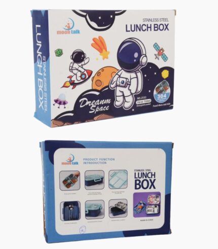 Stylish Astronaut Stainless Steel Lunch Box - Buy Now
